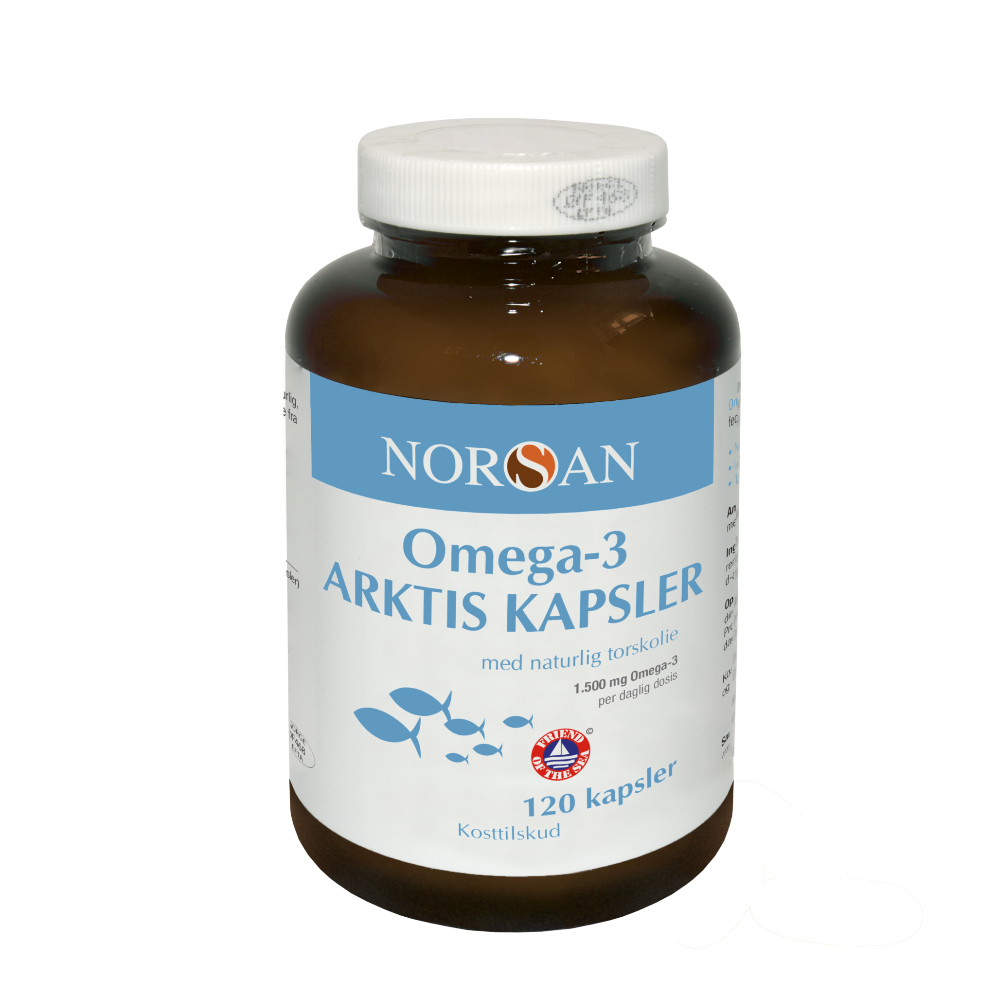 Omega-3 Arktis Kapsler - NORSAN Danmark