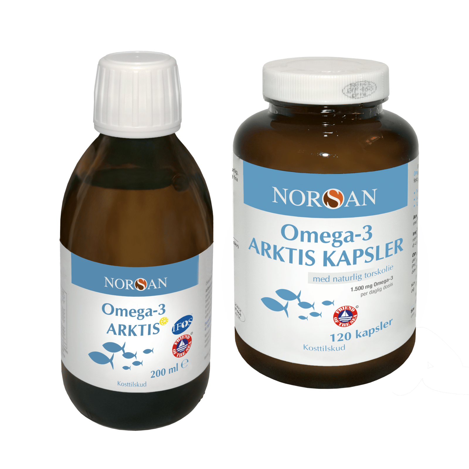 Omega-3 Arktis Set - NORSAN Danmark